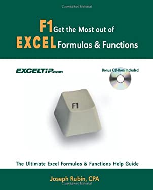 F1 Get the Most Out of Excel Formulas and Funcations : The Ultimate Excel Formulas and ...
