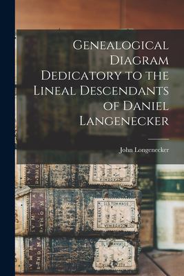Genealogical Diagram Dedicatory to the Lineal Descendants of Daniel ...