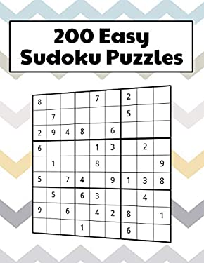 200 Easy Sudoku Puzzles book by Colton Turner: 9781071282458