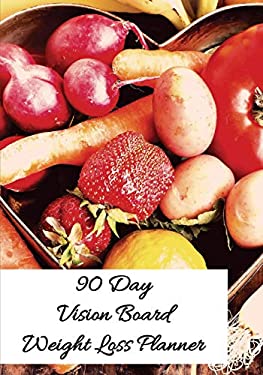 90 Day Vision Board Weight Loss Planner: Your Weekly Meal Planning ...