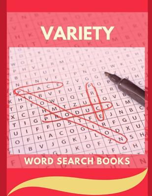 Variety Word Search Books : Brain Games Puzzles for Adults and Kids ...