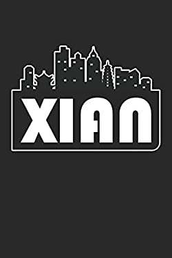 Xian Notebook - China Gift - Skyline Xian Journey Diary - China Travel ...