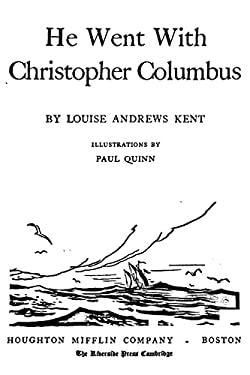 He Went With Christopher Columbus copy: 9781087890999