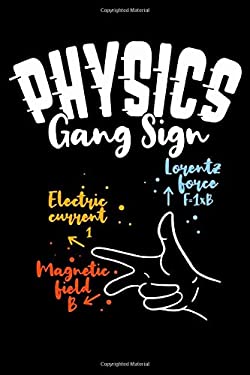 Physics Gang Sign Lorentz Force F=IxB Electric Current I Magnetic Field ...