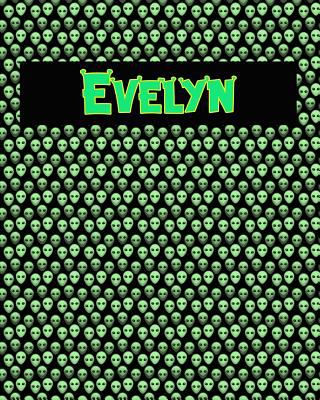 120 Page Handwriting Practice Book with Green Alien Cover Evelyn ...