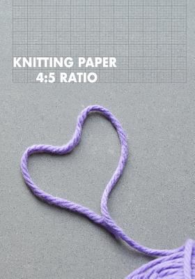 Knitting Paper 4:5 Ratio : 7x10 Rectangular Grid Paper for Designing ...