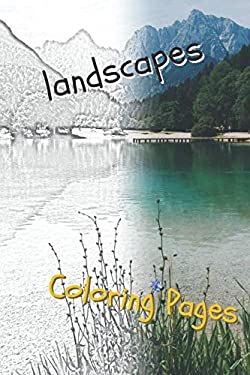Landscape Coloring Pages : Beautiful Landscapes Coloring Pages, Book ...
