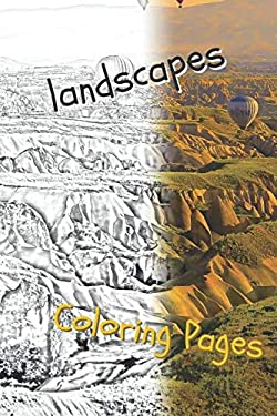 Landscape Coloring Pages : Beautiful Landscapes Coloring Pages, Book ...
