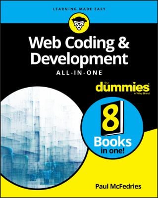 Web Coding and Development All-In-One for Dummies used book by Paul ...