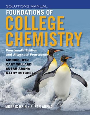 Foundations of College Chemistry book by Morris Hein: 9781118289013