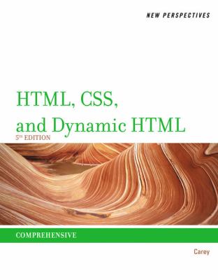 New Perspectives on HTML, CSS, and Dynamic HTML used book by Patrick M ...