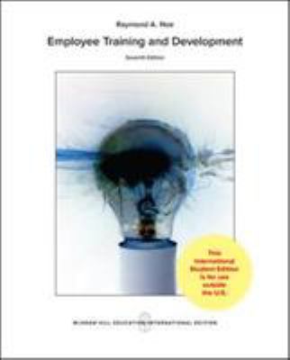 Employee Training and Development used book by Noe: 9781259255434