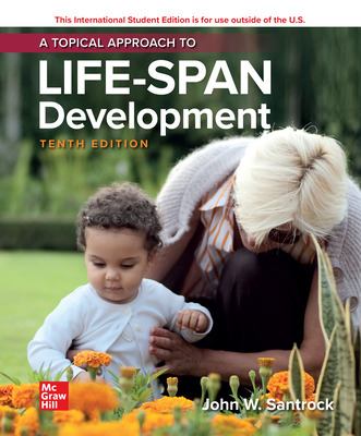 ISE a Topical Approach to Lifespan Development book by John W. Santrock ...