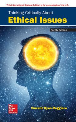 Thinking Critically About Ethical Issues book by Vincent Ryan Ruggiero ...