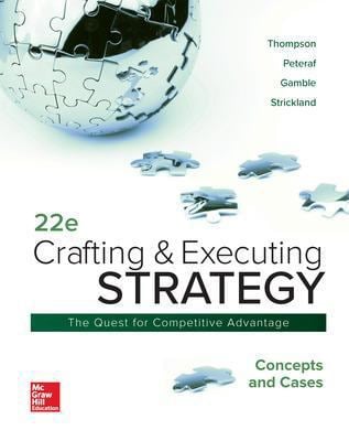 Crafting and Executing Strategy : The Quest for Competitive Advantage ...
