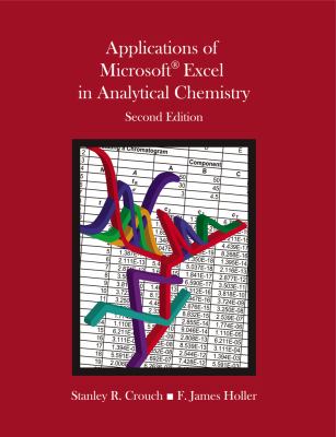 Applications of Microsoft Excel in Analytical Chemistry used book by F ...