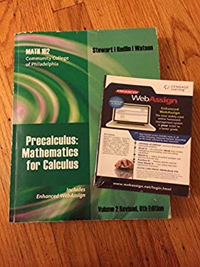CCP Math 162 Precalculus Textbook used copy by James Steward: 9781285110424