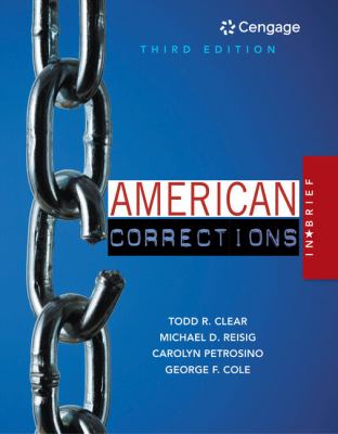 American Corrections in Brief book by Todd R. Clear: 9781305633735