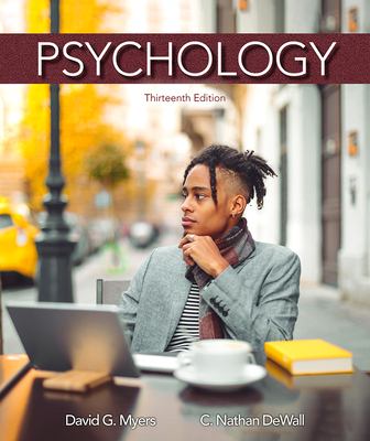 Psychology book by David Myers, C. Nathan DeWall: 9781319132101