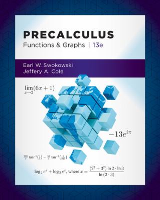 Precalculus : Functions and Graphs book by Jeffery Cole: 9781337552332