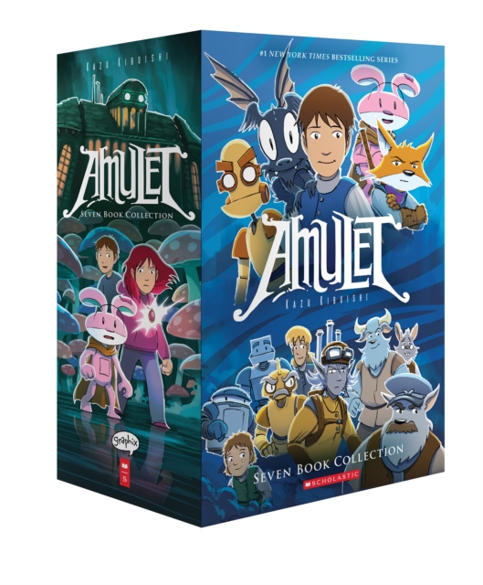 Amulet Box Set: Books #1-7 book by Kazu Kibuishi: 9781338045642