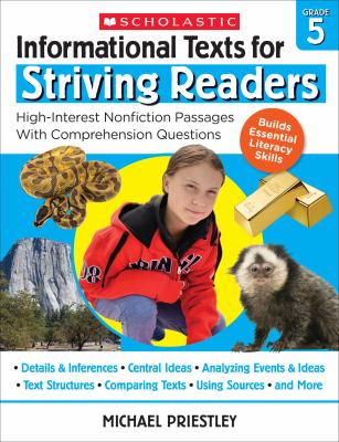 Informational Texts for Striving Readers: Grade 5 : High-Interest ...
