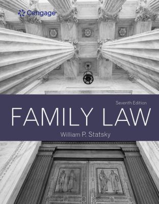 Family Law, Loose-Leaf Version book by William P. Statsky: 9781337917605