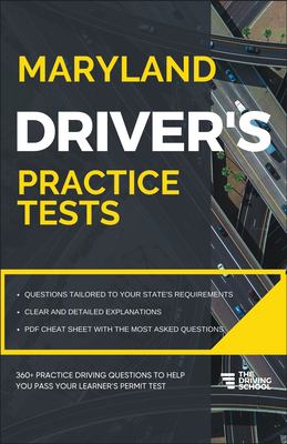 Maryland Driver's Practice Tests book by Ged Benson: 9781393540946