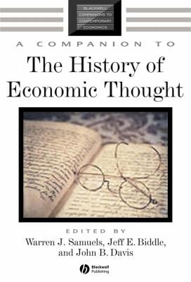 A Companion to the History of Economic Thought used book by Jeff E ...