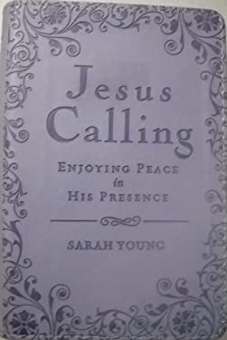 Jesus Calling Enjoying Peace in His Presence (Purple Leather Cover ...