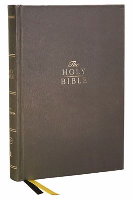 KJV Holy Bible with Apocrypha and 73,000 Center-Column Cross References ...