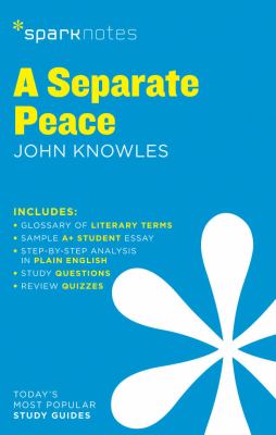 A Separate Peace SparkNotes Literature Guide used book by SparkNotes ...