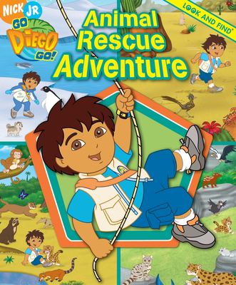 Nick Jr Go Diego Go!: Animal Rescue Adventure Look and Find used book ...