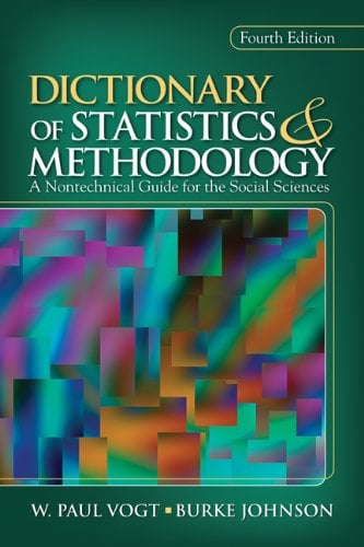 Dictionary of Statistics and Methodology : A Nontechnical Guide for the ...