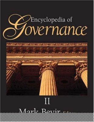 Encyclopedia of Governance book by Mark Bevir: 9781412905794