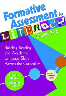 Formative Assessment for Literacy, Grades K-6 : Building Reading and ...