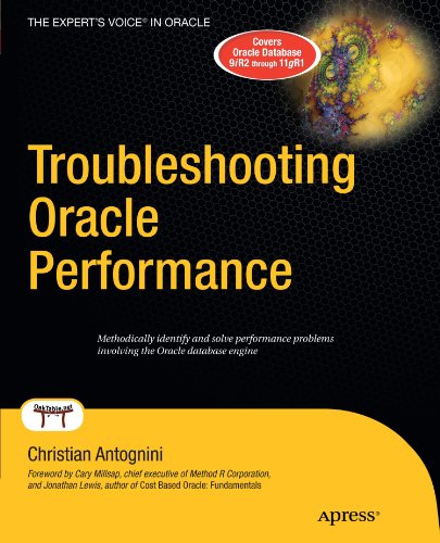 Troubleshooting Oracle Performance Used Book By Christian Antognini 