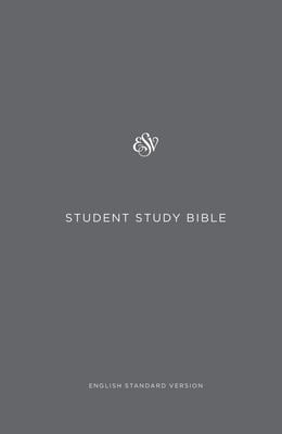ESV Student Study Bible (Hardcover, Gray) used book by David Chapman ...