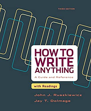 How to Write Anything with Readings : A Guide and Reference used book ...