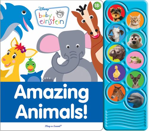 Baby Einstein: Amazing Animals! Sound Book : - used book by PI Kids ...