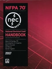 NFPA 70, National Electrical Code : 2017 Edition used book by (NFPA ...