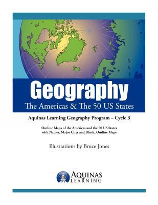 Geography, the Americas and the 50 US States : Outline Maps of the ...