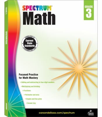 Spectrum Math, Grade 3 used book by Spectrum: 9781483808710
