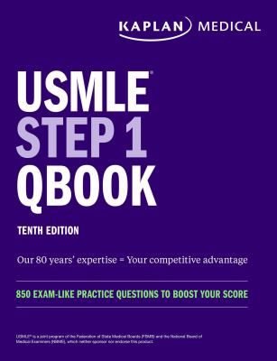 USMLE Step 1 Qbook : 850 Exam-Like Practice Questions to Boost Your ...