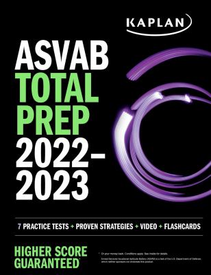 ASVAB Total Prep 2022-2023 : 7 Practice Tests + Proven Strategies ...