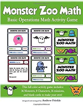 Monster Zoo Math : Basic Operations Math Activity Game book by Andrew ...