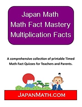 Japan Math - Math Fact Mastery Multiplication Facts : A Comprehensive ...