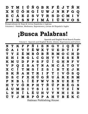 ¡Busca Palabras! Rompecabezas de Sopa de Letras Volumen I: Palabras ...