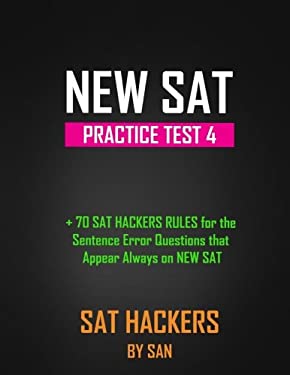 New SAT Practice Test 4 book by San: 9781541287716