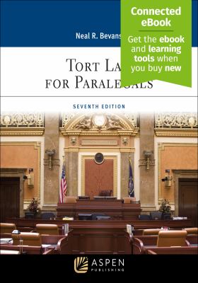 Tort Law for Paralegals book by Neal R. Bevans: 9781543847529